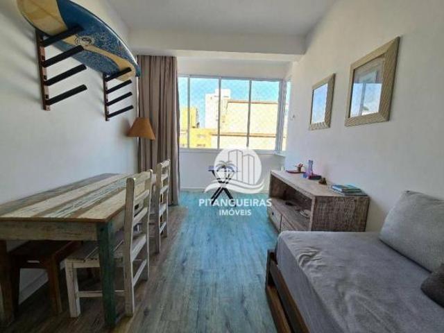Apartamento com 1 dormitório à venda, 48 m² por R$ 400.000,00 Pitangueiras Guarujá/SP
