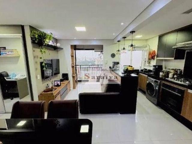 Apartamento com 1 dormitório à venda, 48 m² por R$ 405.000,00 Jardim Olavo Bilac São Bernardo do