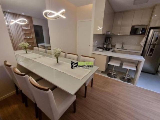 Apartamento com 1 dormitório à venda, 48 m² por R$ 420.000,00 Atibaia Belvedere Atibaia/SP