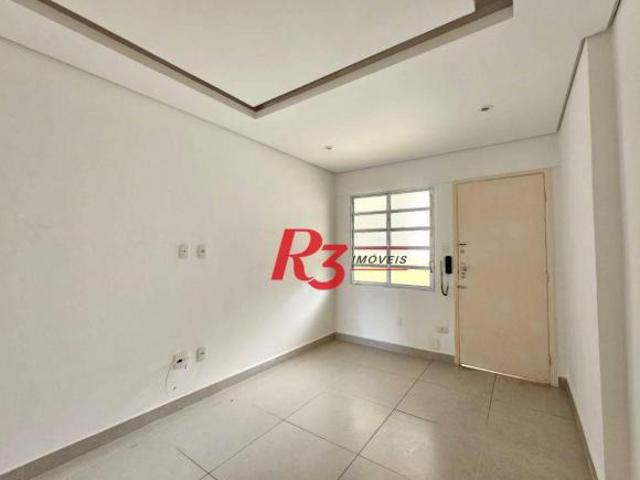 Apartamento com 1 dormitório à venda, 48 m² por R$ 420.000,00 Gonzaga Santos/SP