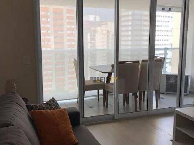 Apartamento com 1 dormitório à venda, 48 m² por R$ 700.000,00 Brooklin São Paulo/SP