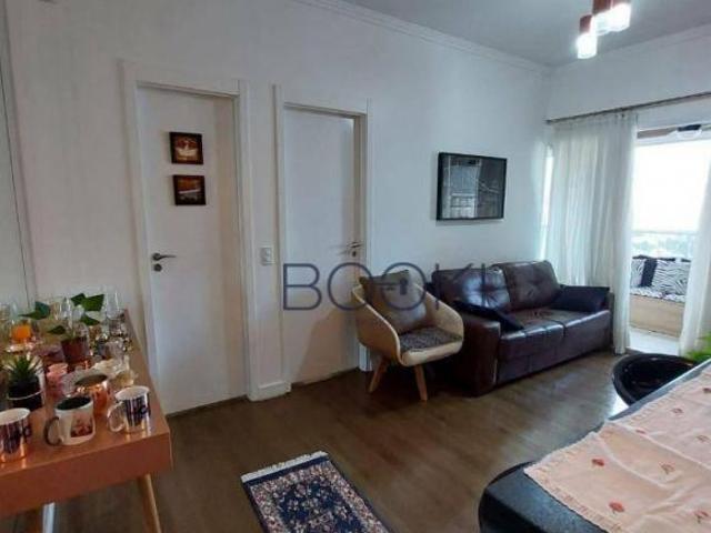 Apartamento com 1 dormitório à venda, 48 m² por R$ 725.000,00 Brooklin São Paulo/SP