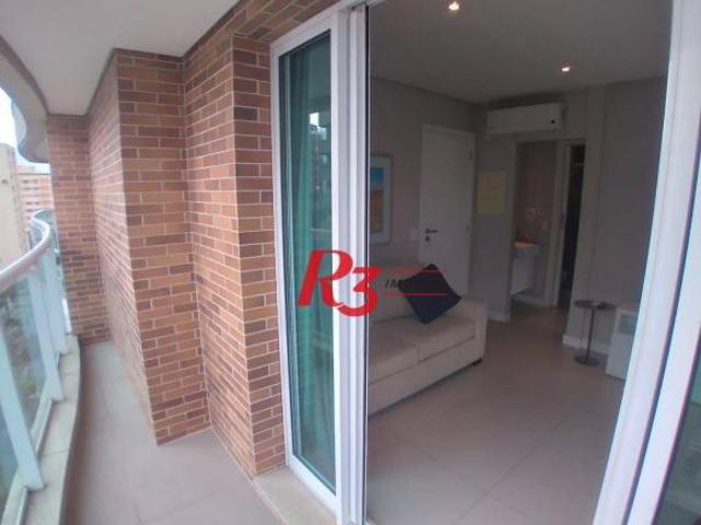 Apartamento com 1 dormitório à venda, 48 m² por R$ 740.000,00 Pompéia Santos/SP