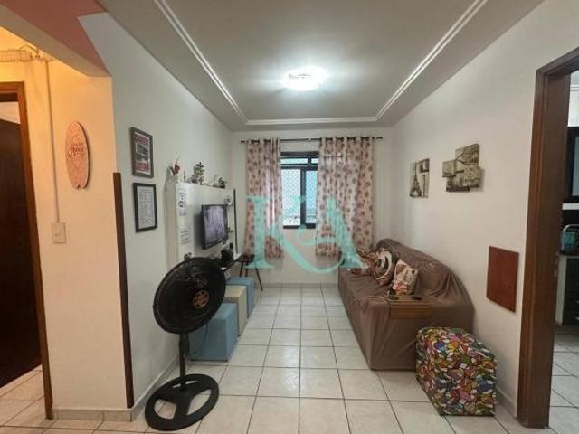 Apartamento com 1 dormitório à venda, 48 m² por R$ 265.000,00 Vila Guilhermina Praia Grande/SP