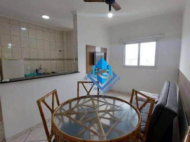 Apartamento com 1 dormitório à venda, 48 m² por R$ 287.000,00 Ocian Praia Grande/SP