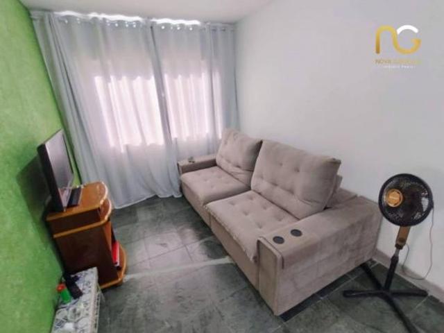 Apartamento com 1 dormitório à venda, 48 m² por R$ 330.000,00 Vila Guilhermina Praia Grande/SP
