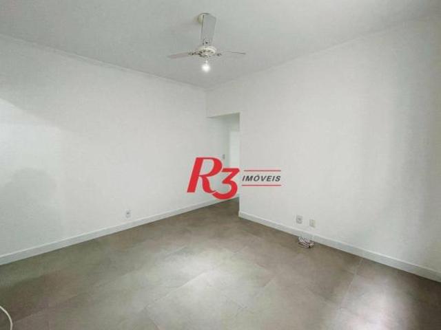 Apartamento com 1 dormitório à venda, 48 m² por R$ 345.000,00 Encruzilhada Santos/SP