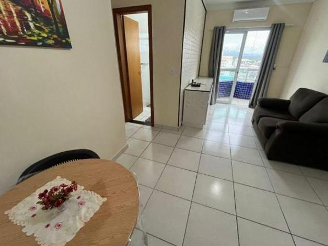 Apartamento com 1 dormitório à venda, 48 m² por R$ 365.000,00 Vila Guilhermina Praia Grande/SP