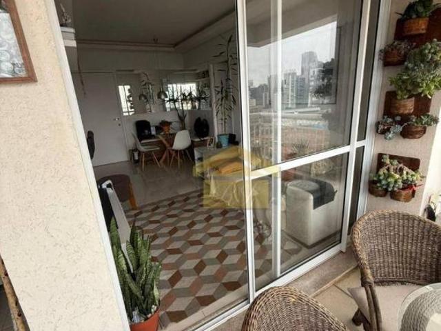 Apartamento com 1 dormitório à venda, 49 m² Brooklin São Paulo/SP