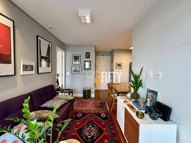 Apartamento com 1 dormitório à venda, 49 m² Brooklin São Paulo/SP