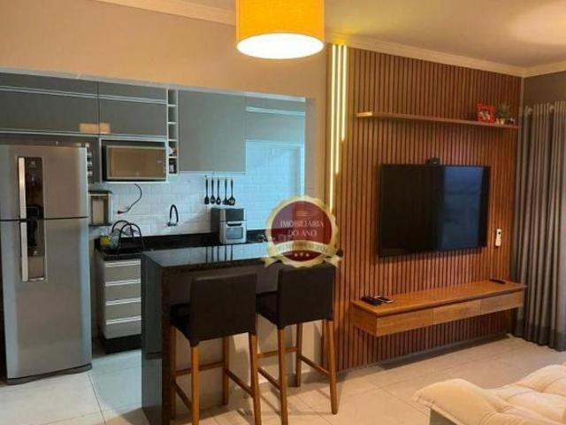 Apartamento com 1 dormitório à venda, 49 m² por R$ 450.000,00 Balneário Pires Praia Grande/SP