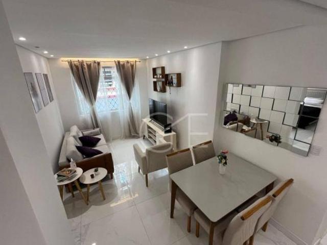 1 Quarto no Boqueirão | Reformado | 1 Quadra da Praia | Vaga | Porteira Fechada