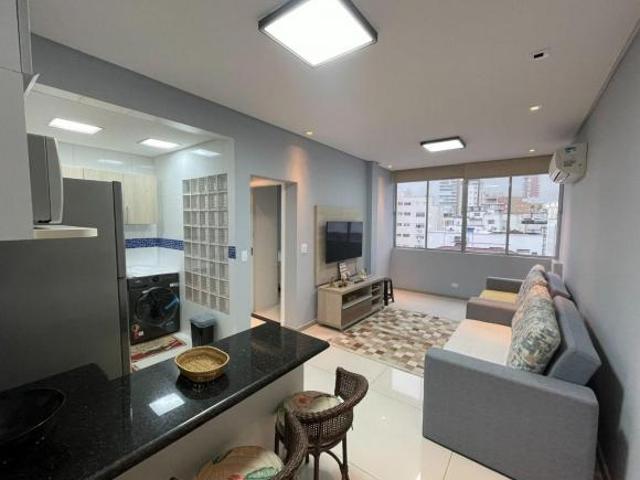 Apartamento com 1 dormitório à venda, 49 m² por R$ 490.000,00 Gonzaga Santos/SP
