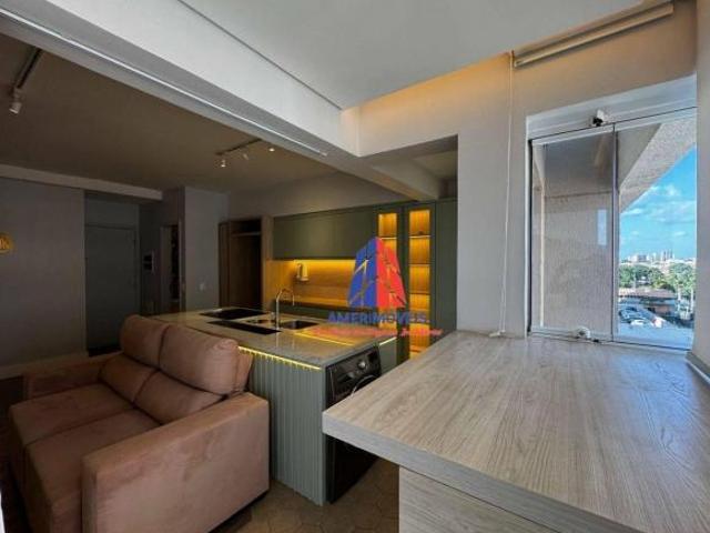 Apartamento com 1 dormitório à venda, 49 m² por R$ 650.000,00 Santo Antônio Americana/SP