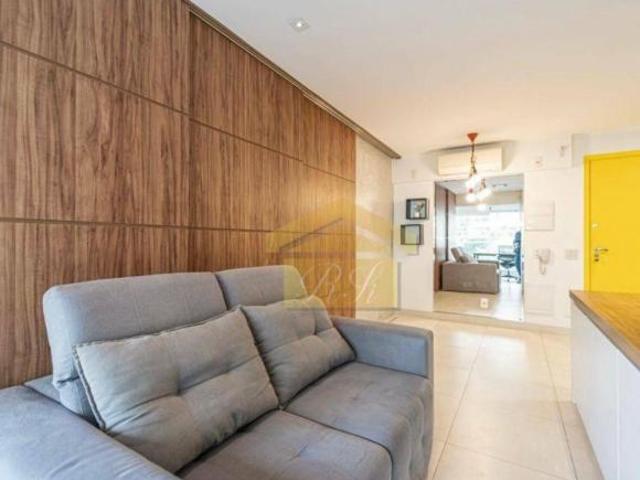 Apartamento com 1 dormitório à venda, 49 m² por R$ 720.000,00 Campo Belo São Paulo/SP