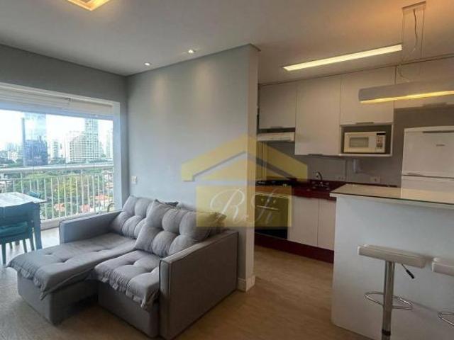 Apartamento com 1 dormitório à venda, 49 m² por R$ 855.000,00 Brooklin São Paulo/SP