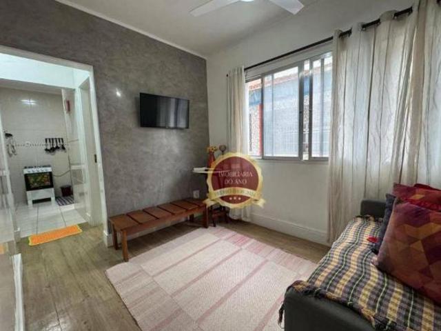 Apartamento com 1 dormitório à venda, 49 m² por R$ 270.000,00 Vila Guilhermina Praia Grande/SP