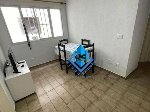 Apartamento com 1 dormitório à venda, 49 m² por R$ 280.000,00 Aviação Praia Grande/SP