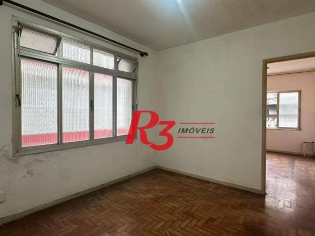 Apartamento com 1 dormitório à venda, 49 m² por R$ 395.000,00 Embaré Santos/SP