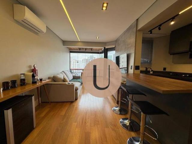 Apartamento com 1 dormitório à venda, 50 m² e 1 vaga no Itaim Bibi São Paulo/SP