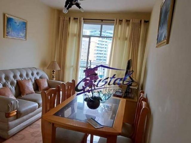 Apartamento com 1 dormitório à venda, 50 m² por R$ 405.000,00 Guilhermina Praia Grande/SP