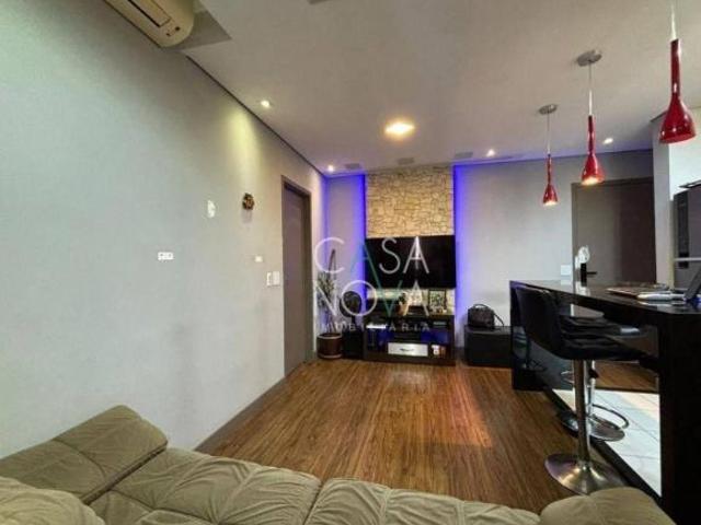 Apartamento com 1 dormitório à venda, 50 m² por R$ 424.000,00 Vila Matias Santos/SP