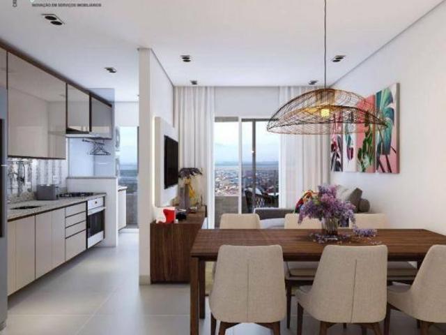 Apartamento com 1 dormitório à venda, 50 m² por R$ 460.000,00 Vila Guilhermina Praia Grande/SP