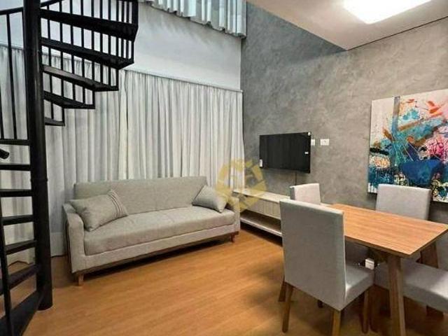 Apartamento com 1 dormitório à venda, 50 m² por R$ 549.000,00 Água Verde Curitiba/PR