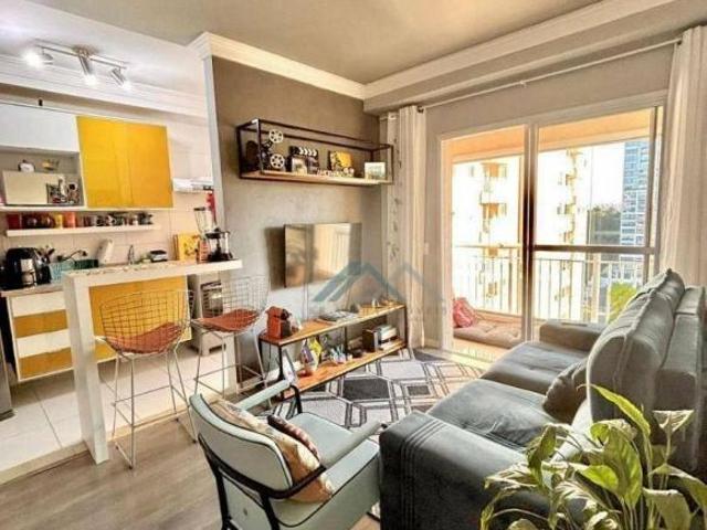 Apartamento com 1 dormitório à venda, 50 m² por R$ 650.000 Edifício Hit Barueri/SP