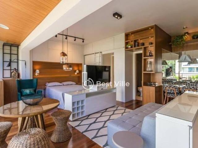 Apartamento com 1 dormitório à venda, 50 m² por R$ 750.000,00 Alphaville Santana de Parnaíba/SP