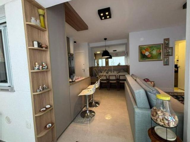 Apartamento com 1 dormitório à venda, 50 m² por R$ 750.000,00 Edifício Acqua Park Alphaville Bar