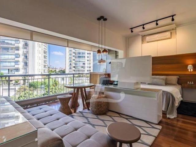 Apartamento com 1 dormitório à venda, 50 m² por R$ 790.000,00 Alphaville Barueri/SP