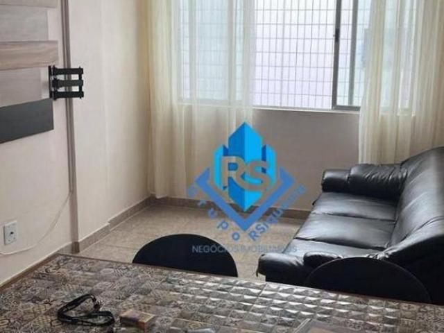 Apartamento com 1 dormitório à venda, 50 m² por R$ 215.000,00 Balneário Santa Eugênia Mongaguá/S