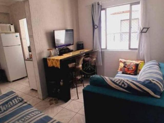 Apartamento com 1 dormitório à venda, 50 m² por R$ 245.000,00 Aviação Praia Grande/SP