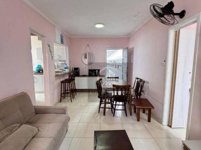 Apartamento com 1 dormitório à venda, 50 m² por R$ 255.000 Vila Caiçara Praia Grande/SP