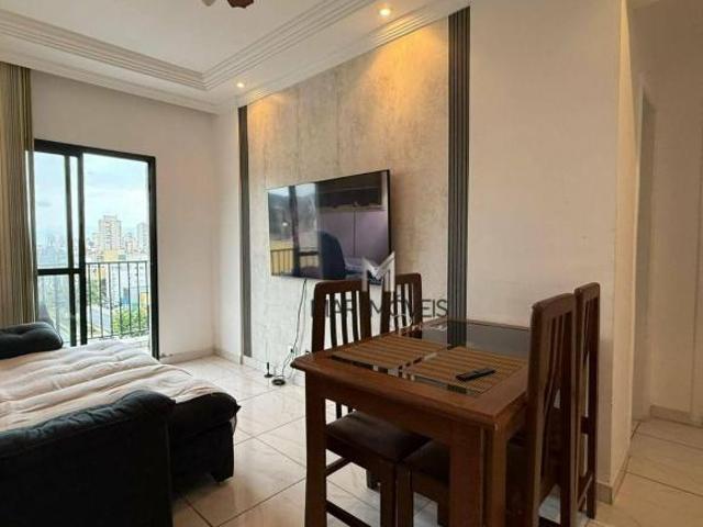 Apartamento com 1 dormitório à venda, 50 m² por R$ 265.000,00 Praia da Enseada Guarujá/SP