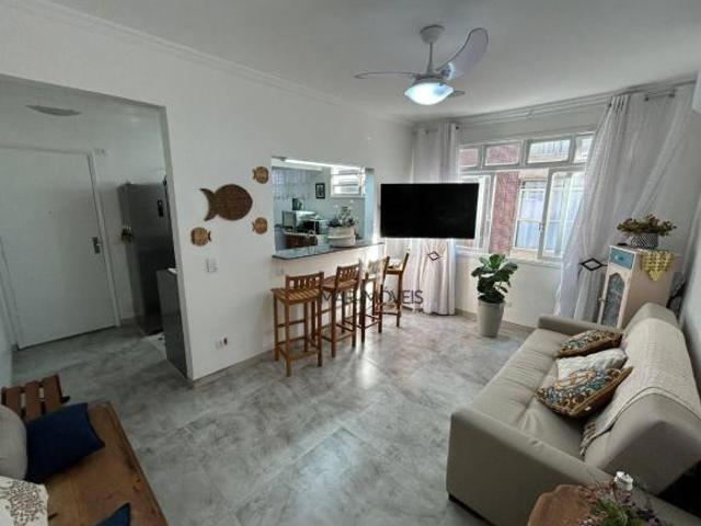 Apartamento com 1 dormitório à venda, 50 m² por R$ 270.000,00 Enseada Guarujá/SP