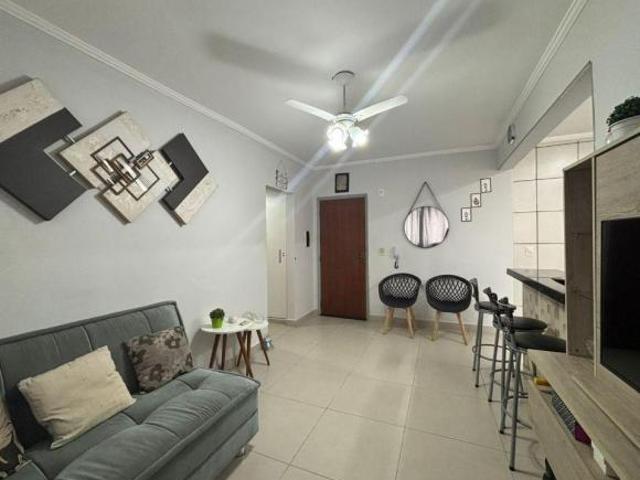 Apartamento com 1 dormitório à venda, 50 m² por R$ 298.000,00 Aviação Praia Grande/SP