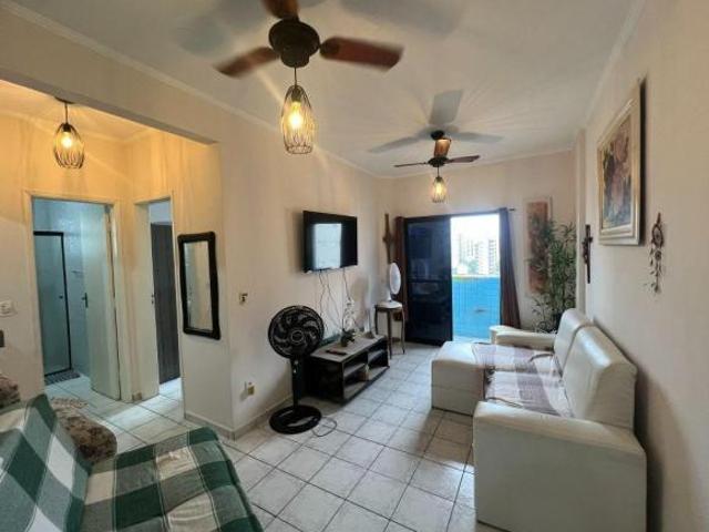 Apartamento com 1 dormitório à venda, 50 m² por R$ 300.000,00 Aviação Praia Grande/SP