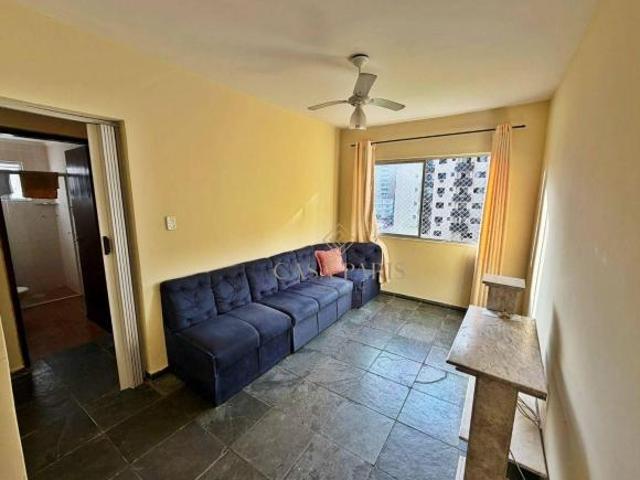 Apartamento com 1 dormitório à venda, 50 m² por R$ 300.000,00 Vila Guilhermina Praia Grande/SP