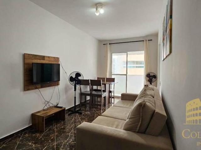 Apartamento com 1 dormitório à venda, 50 m² por R$ 315.000,00 Aviação Praia Grande/SP