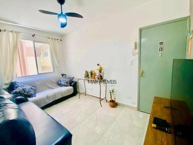 Apartamento com 1 dormitório à venda, 50 m² por R$ 320.000,00 Praia das Astúrias Guarujá/SP