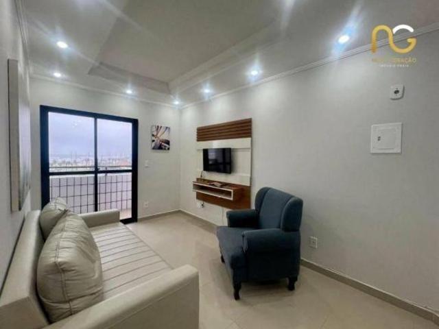 Apartamento com 1 dormitório à venda, 50 m² por R$ 320.000,00 Vila Caiçara Praia Grande/SP