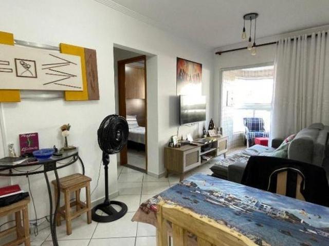 Apartamento com 1 dormitório à venda, 50 m² por R$ 330.000,00 Aviação Praia Grande/SP