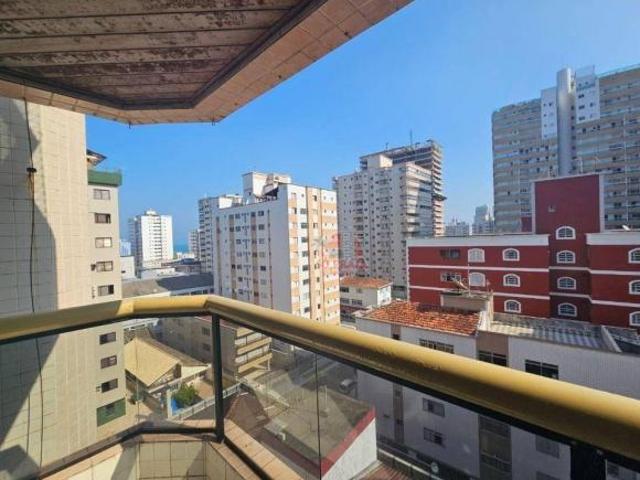 Apartamento com 1 dormitório à venda, 50 m² por R$ 350.000 Tupi Praia Grande/SP