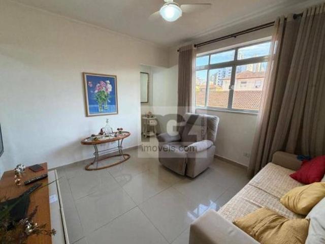 Apartamento com 1 dormitório à venda, 50 m² por R$ 375.000,00 Embaré Santos/SP