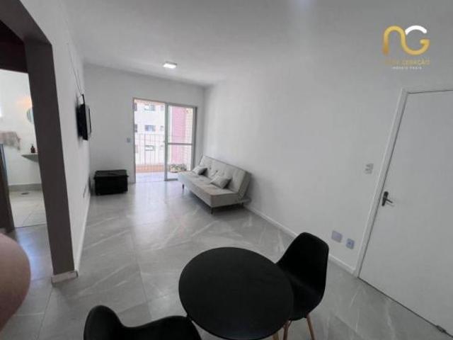 Apartamento com 1 dormitório à venda, 50 m² por R$ 375.000,00 Vila Guilhermina Praia Grande/SP