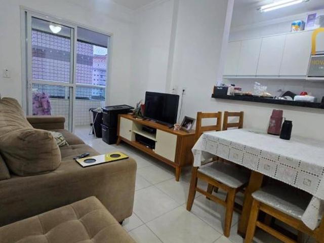 Apartamento com 1 dormitório à venda, 50 m² por R$ 375.000,00 Vila Guilhermina Praia Grande/SP