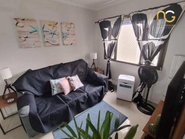 Apartamento com 1 dormitório à venda, 50 m² por R$ 379.000,00 Vila Guilhermina Praia Grande/SP