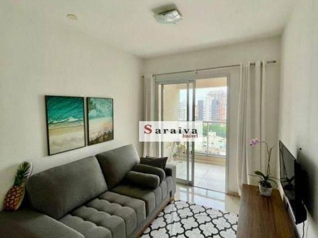 Apartamento com 1 dormitório à venda, 50 m² por R$ 390.000 Vila Caminho do Mar São Bernardo do C